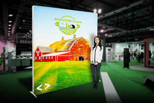 8x8 Trade Show Display | Lush Banners