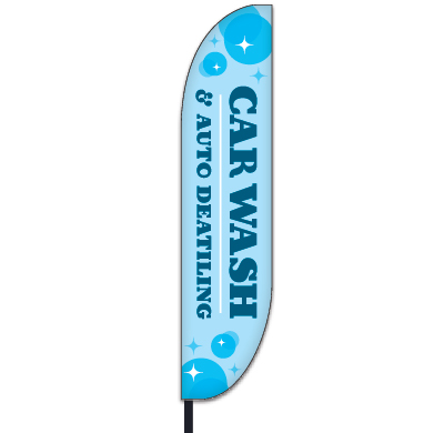 Car Wash Flags | Lush Banners