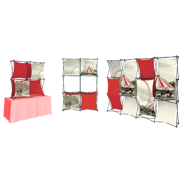 Multi-Graphic Pop Up Displays | Lush Banners