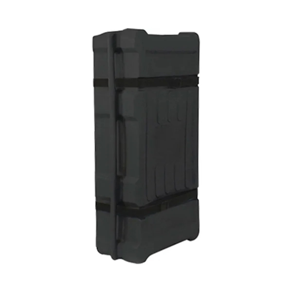 Hard Rectangular Trade Show Large Shipping Case with Wheels | Lush Banners