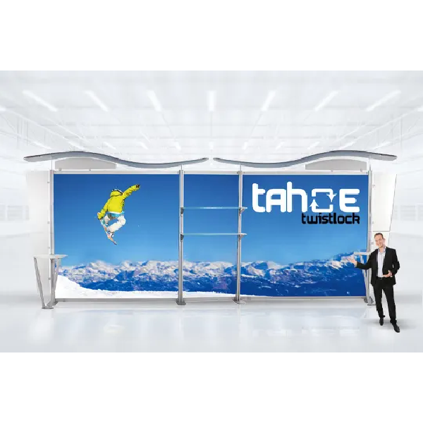 Tahoe Twist-lock Trade Show Booths | Lush Banners