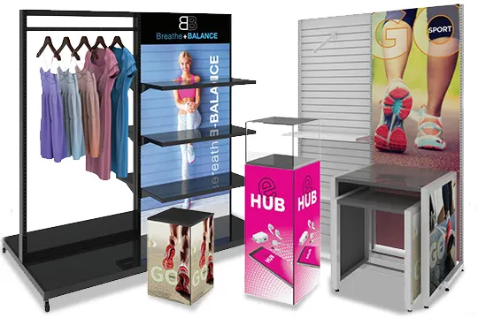 Fully Custom Retail Displays | Lush Banners