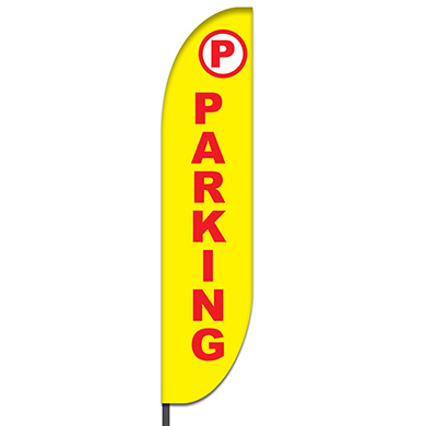 Parking Flags | Lush Banners
