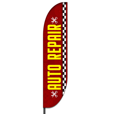 Auto Repair Flags | Lush Banners