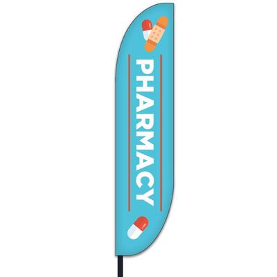 Pharmacy Feather Flag | Lush Banners