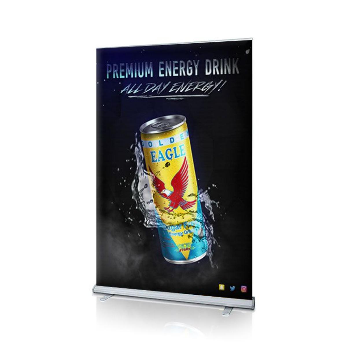 Retractable Banner 48 Inches Wide Standard | Lush Banners