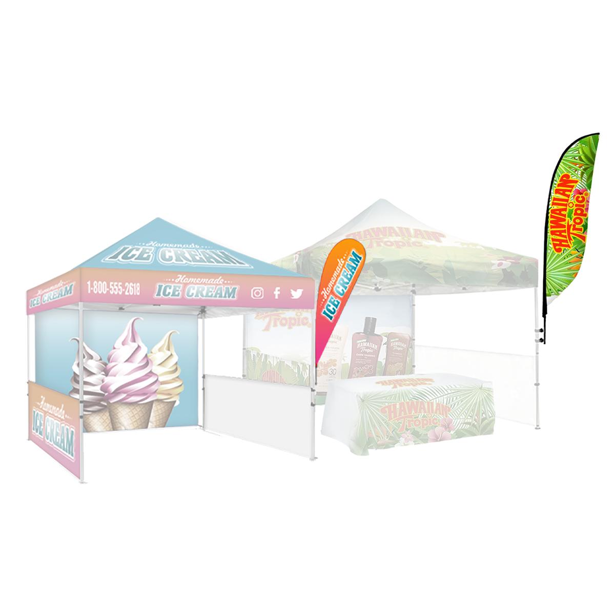 Custom Canopy Flags | Lush Banners