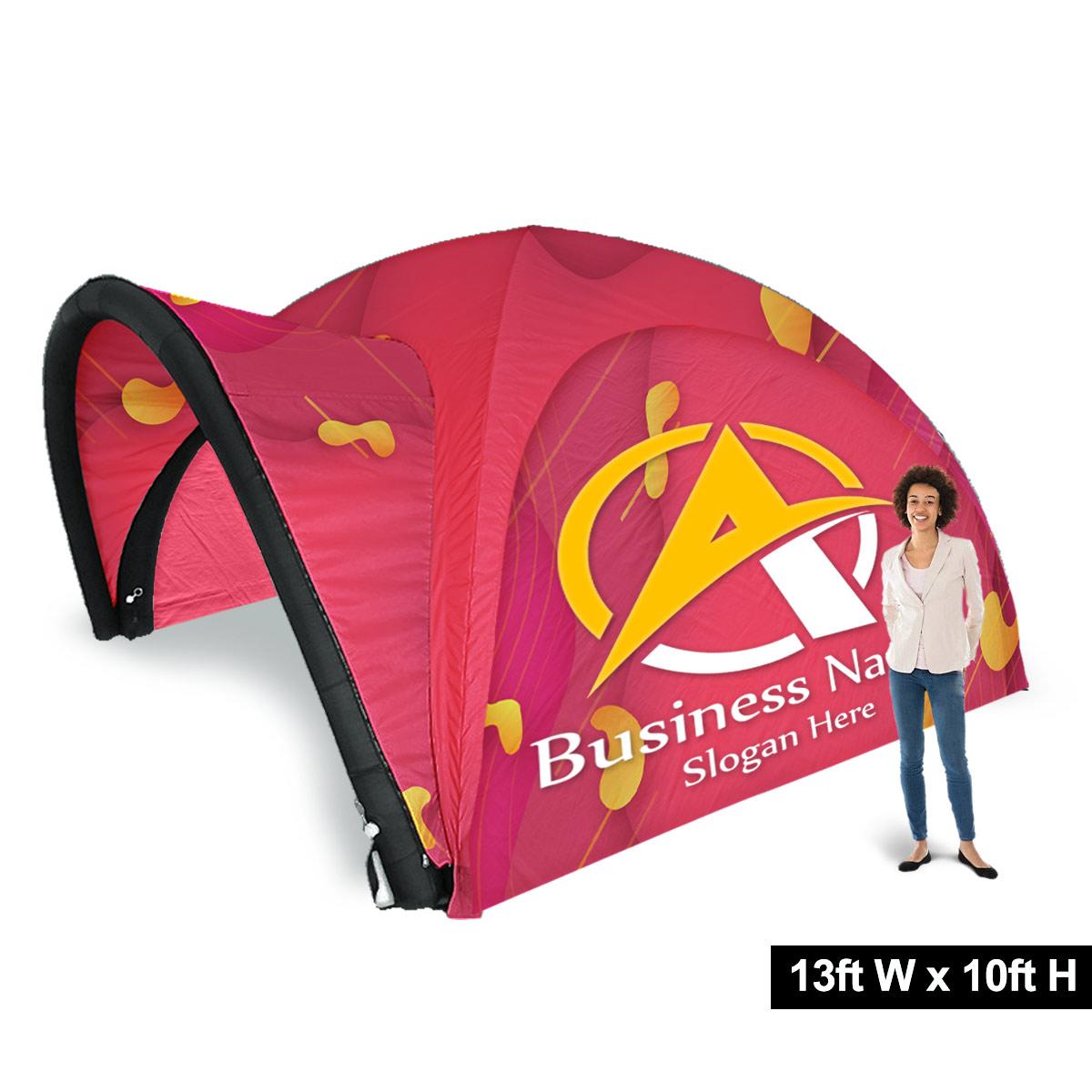 Custom Printed Inflatable Dome 13ft | Lush Banners