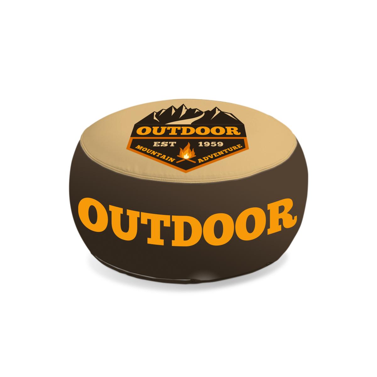 Custom Printed Inflatable Ottoman | Lush Banners