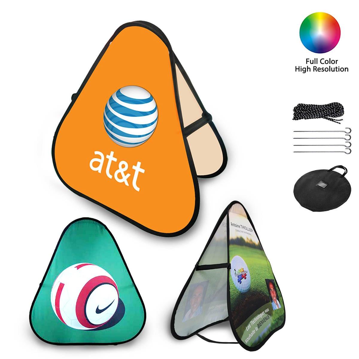 Pop Up A-Frame Banners (Triangle) | Lush Banners