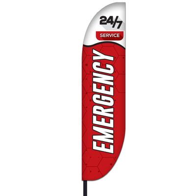 Medical Emergency Feather Flag | Lush Banners
