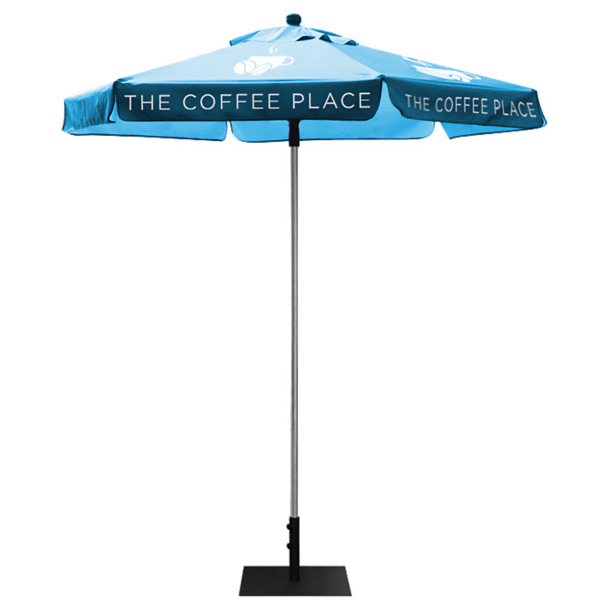 Custom Market Umbrella 8ft Hex - Custom Patio Umbrella 8ft Hex | Lush ...