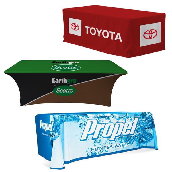 8ft Trade Show Table Cover | Lush Banners