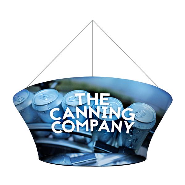 Tapered Circle Hanging Banners | Lush Banners