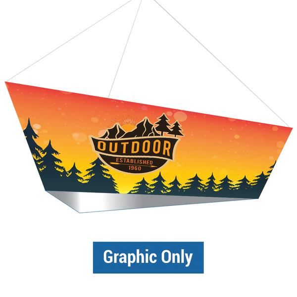Replacement Graphic - Tapered Triangle Hanging Banners | Lush Banners