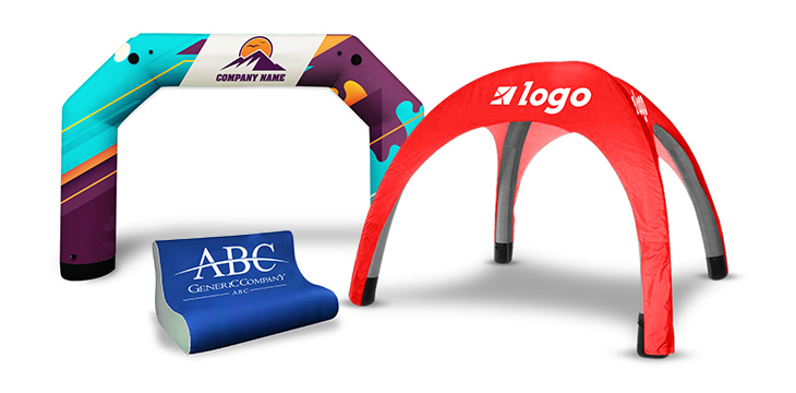 Inflatable Trade Show Displays - Portable & Eye-Catching | Lush Banners